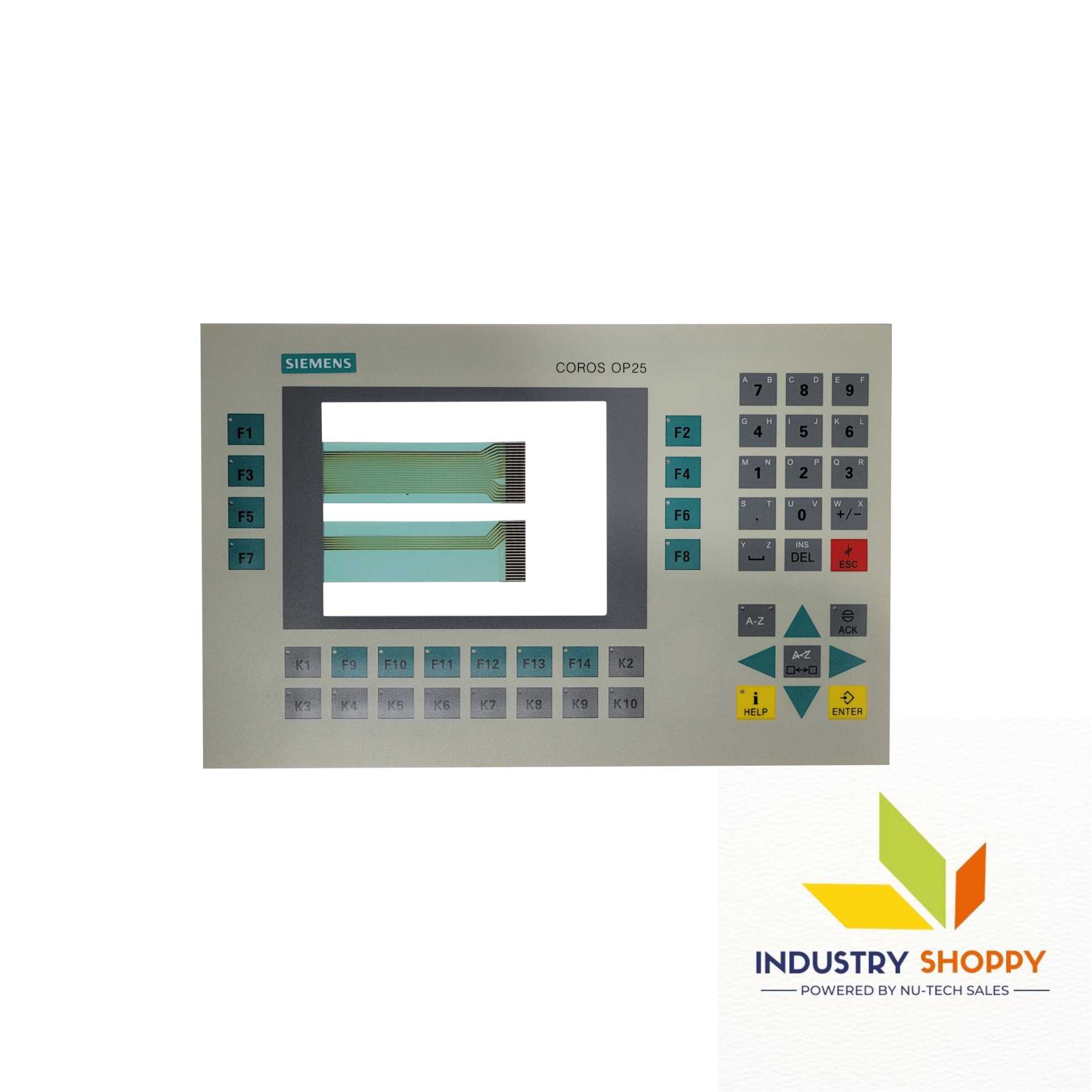 Keypad for Siemens COROS OP25 - Without LED layer
